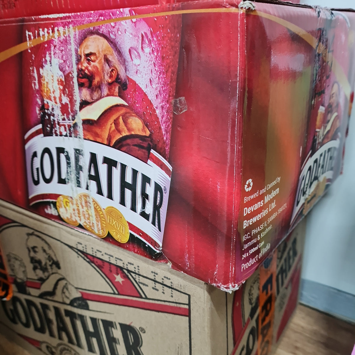 Godfather High Strong Beer 500 ml – Auzi Liquor