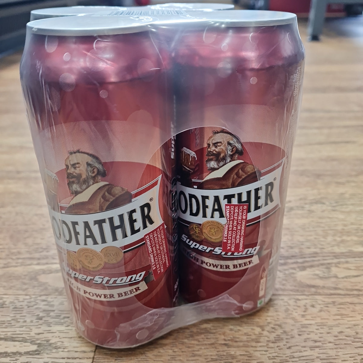 Godfather High Strong Beer 500 ml – Auzi Liquor