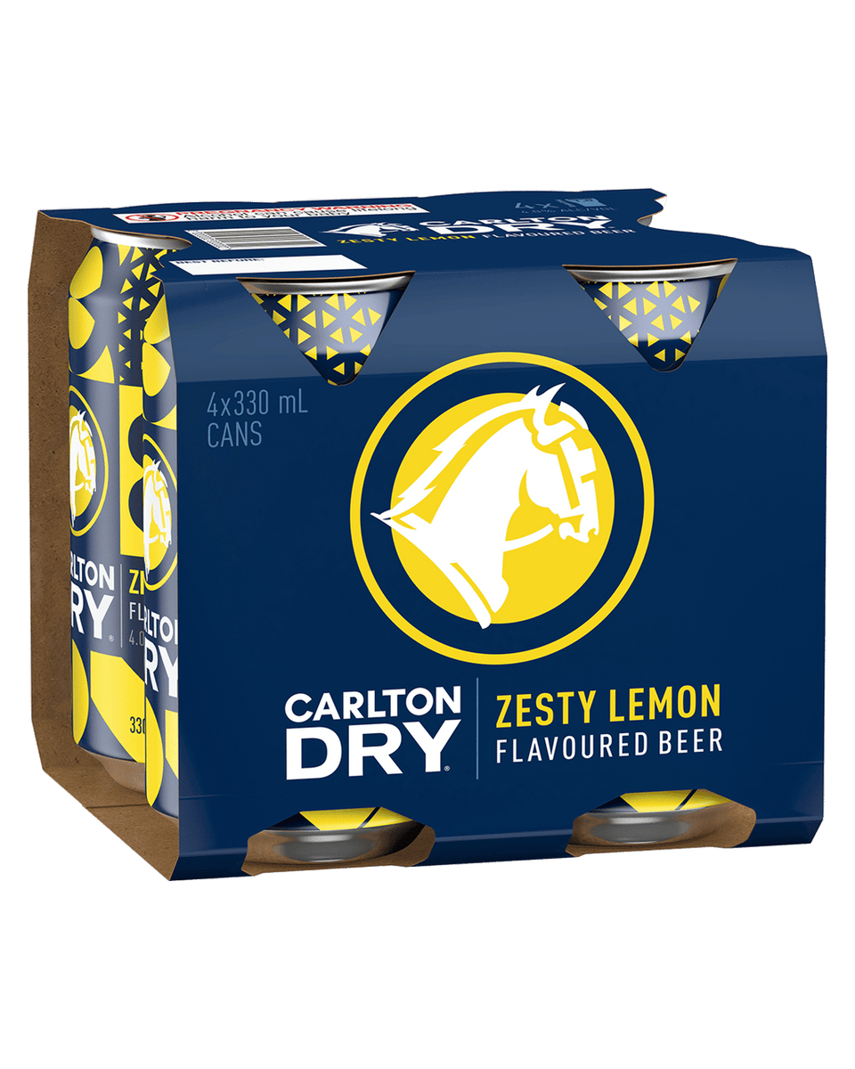 Carlton Dry Zesty Lemon Flavoured Beer Cans 330 ML – Auzi Liquor
