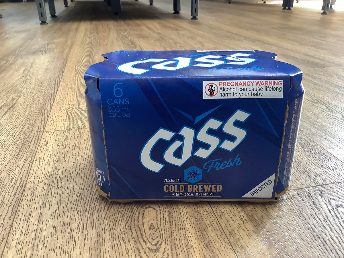 Cass Fresh Bear Can 375ml – Auzi Liquor