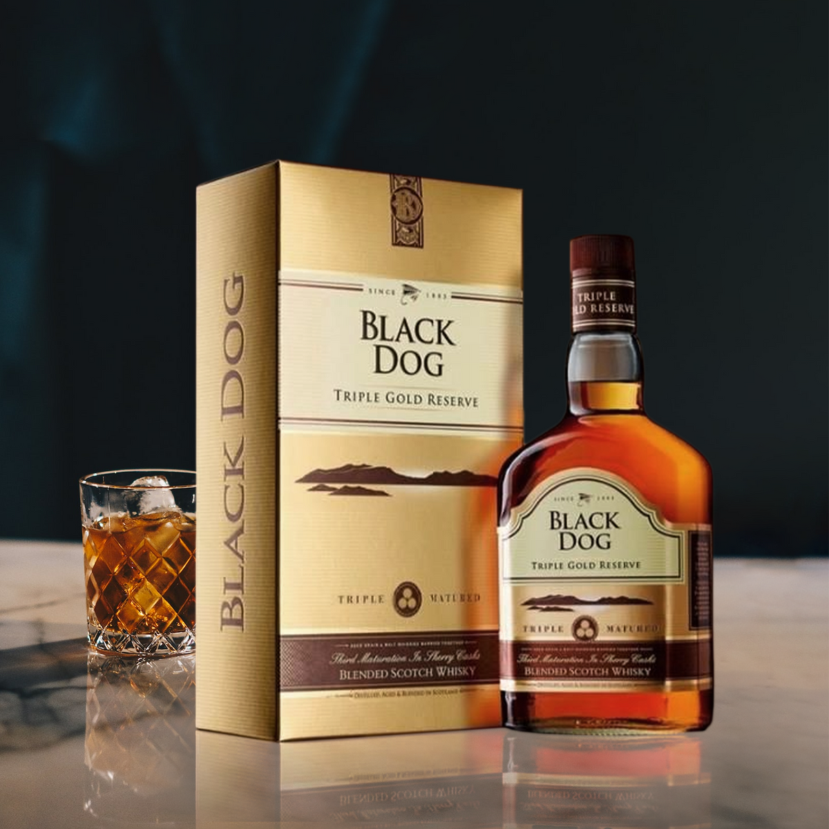 Black Dog Triple Gold Reserve Whisky 700ML – Auzi Liquor