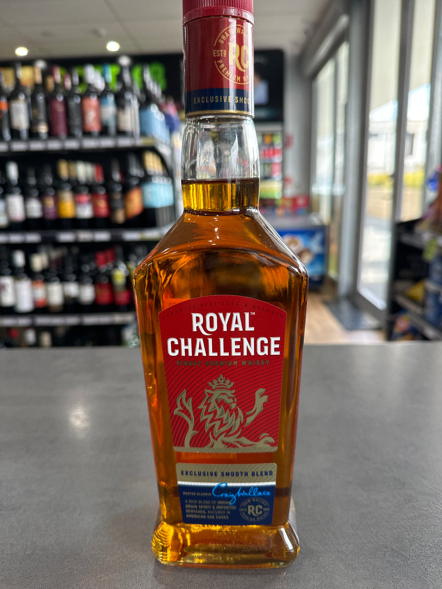 Royal Challenge Blended Whisky 42.8% 750mL – Auzi Liquor