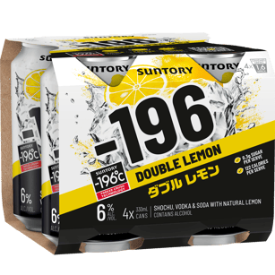 -196 Double lemon Suntory vodka & soda 330mL – Auzi Liquor