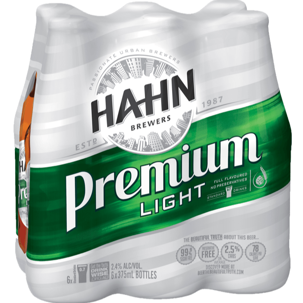 Hahn Premium Light 375mL – Auzi Liquor