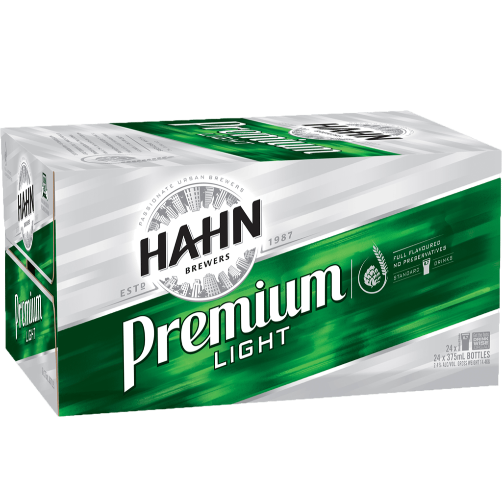 Hahn Premium Light 375mL – Auzi Liquor
