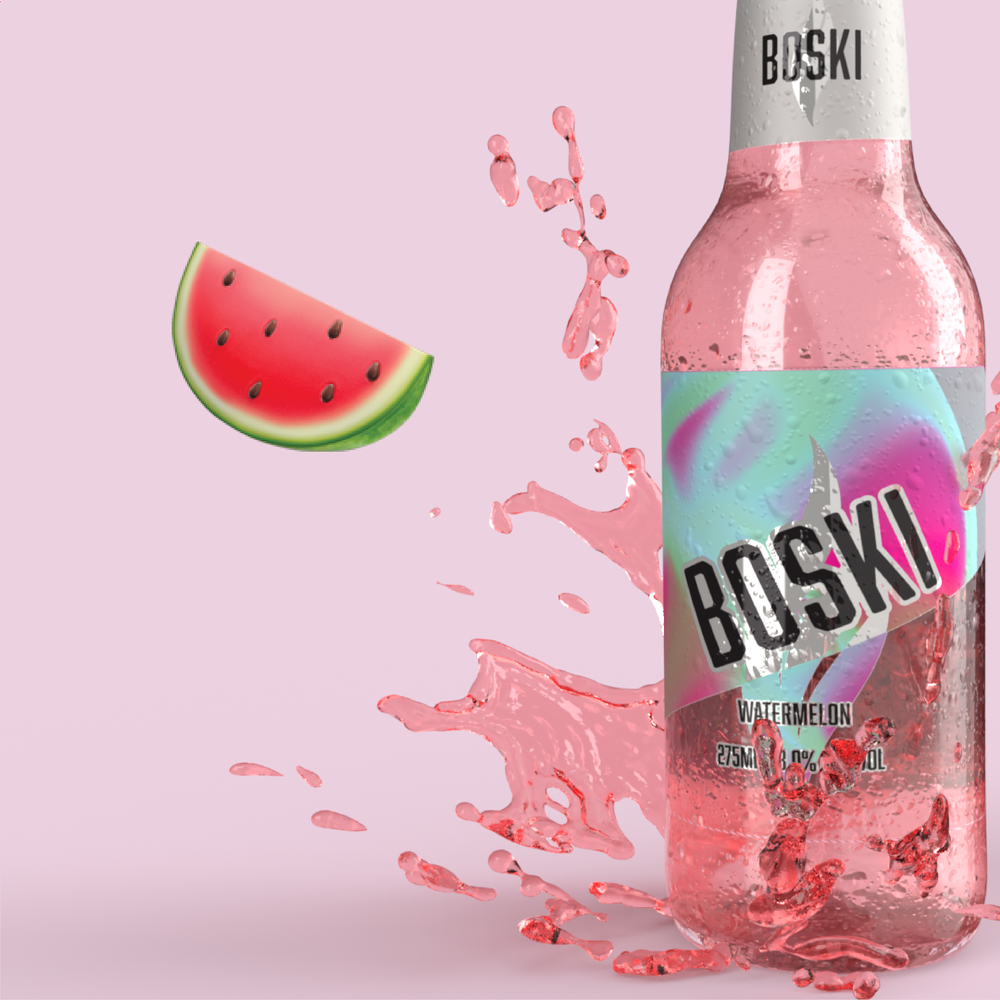 BOSKI Watermelon 275ml 8% ALC/VOL – Auzi Liquor