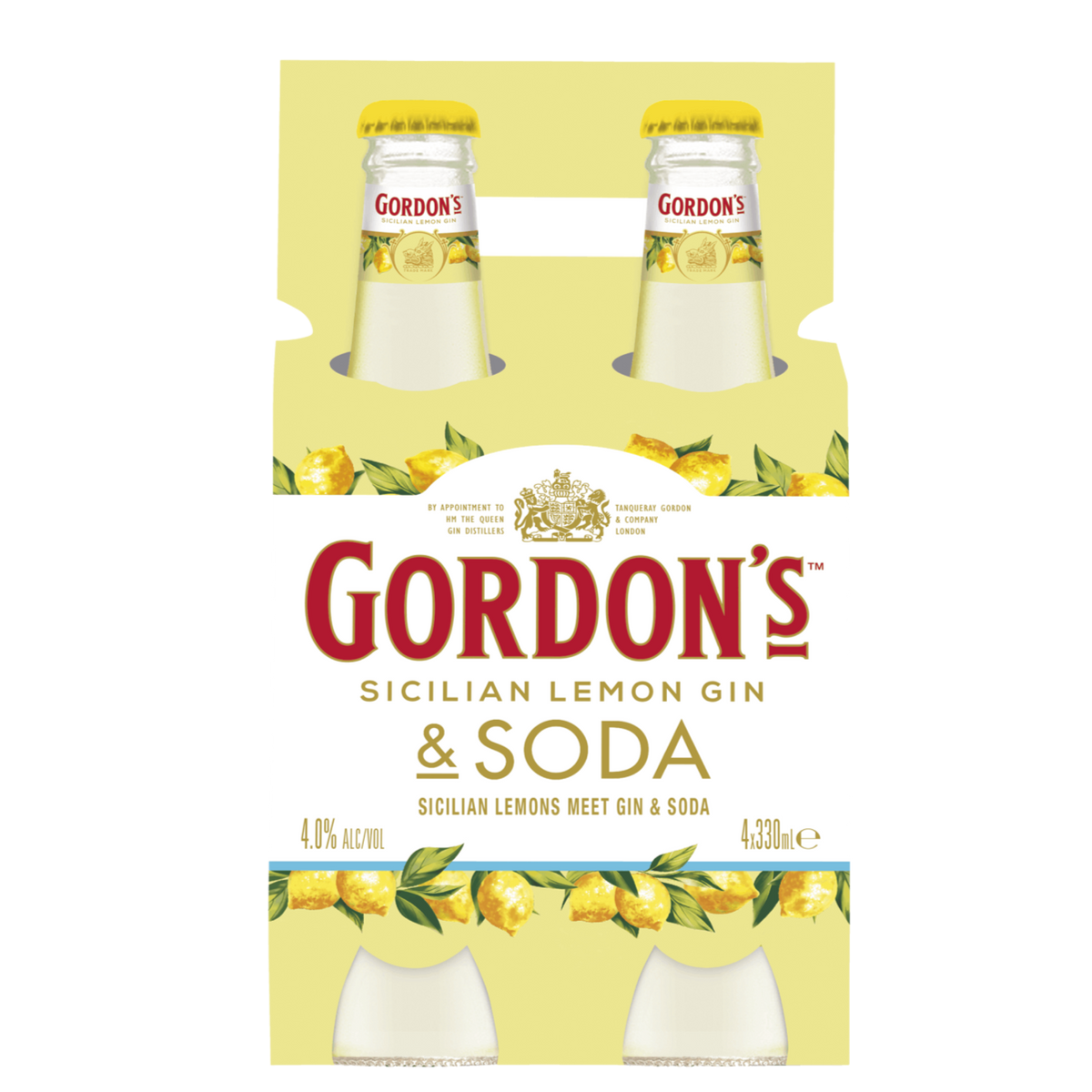 Buy Cheapest Gordons Sicilian lemon Gin & soda 4.0% 330mL from ...