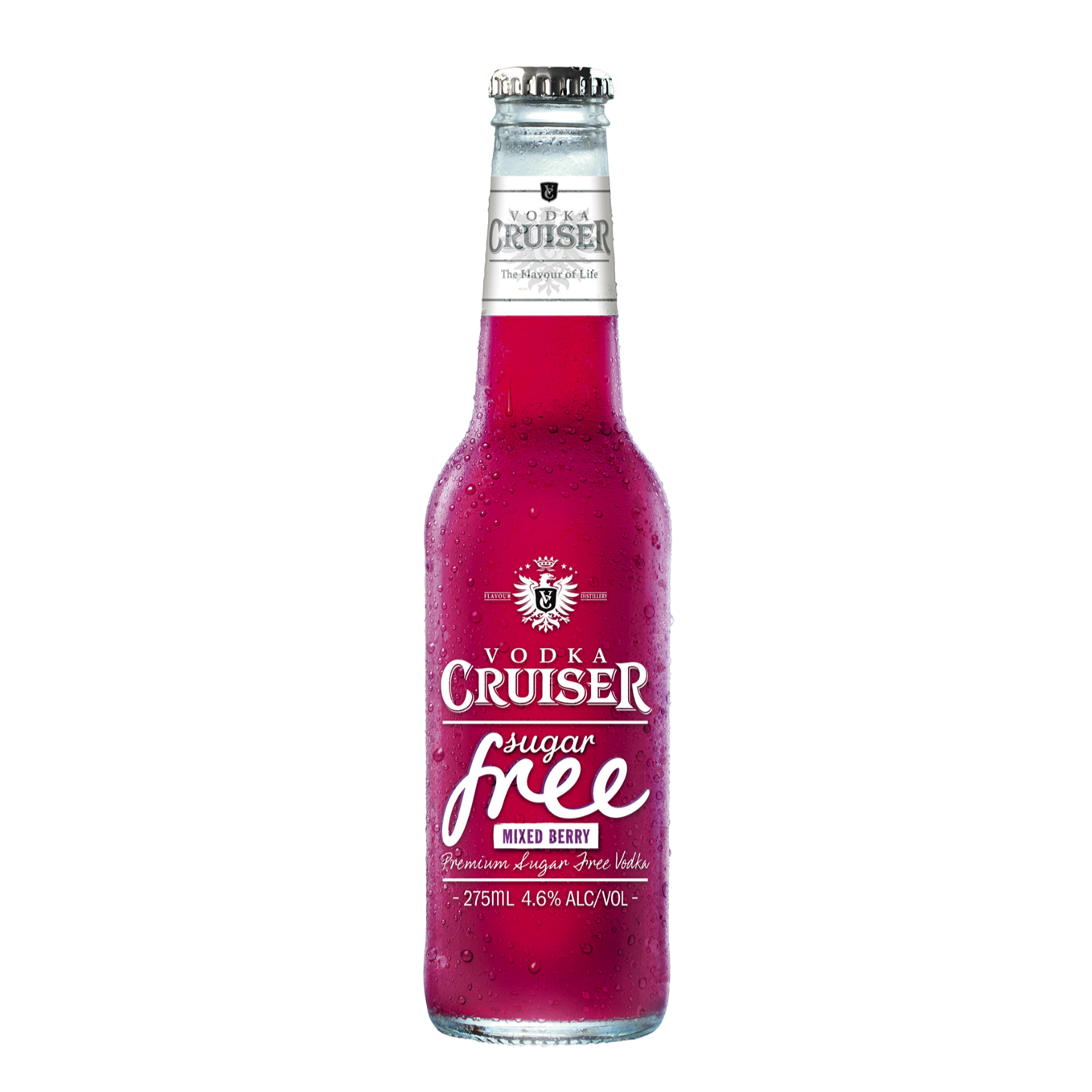 Vodka Cruiser ZERO sugar Mixed berry 4.6% 275mL – Auzi Liquor