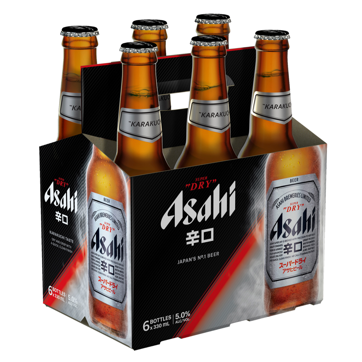 Buy Cheapest Asahi Super Dry Bottles 5% 330mL from Auziliquor – Auzi Liquor