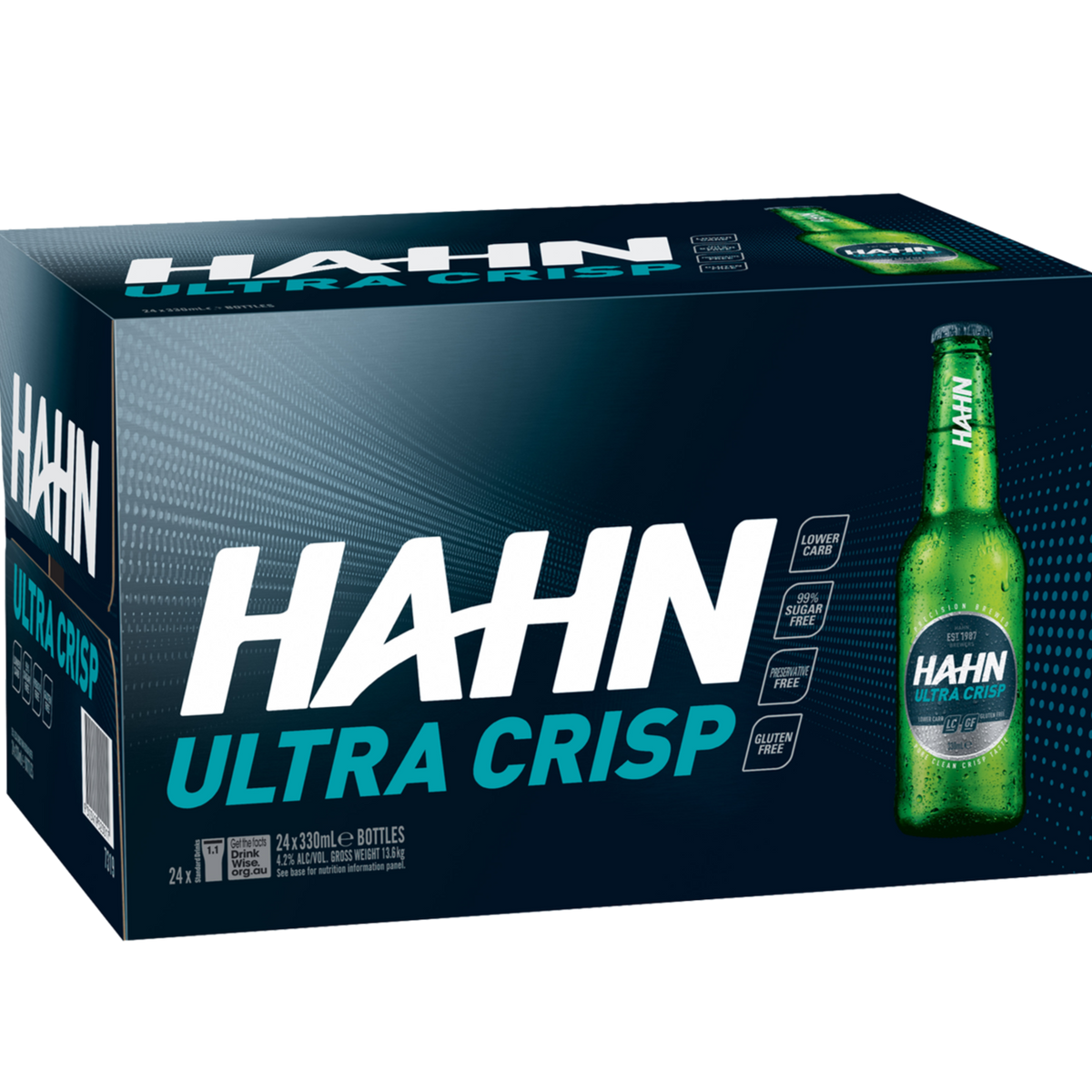 Buy Cheapest Hahn Ultra Crisp Gluten Free Bottles 330mL from Auziliquor ...