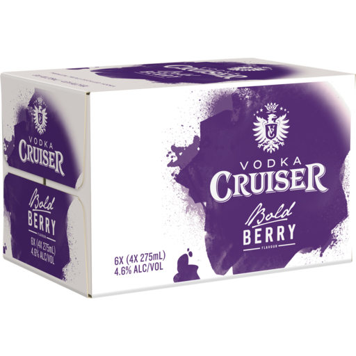 Buy Cheapest Cruiser Bold Berry 4.6% 275mL from Auziliquor – Auzi Liquor