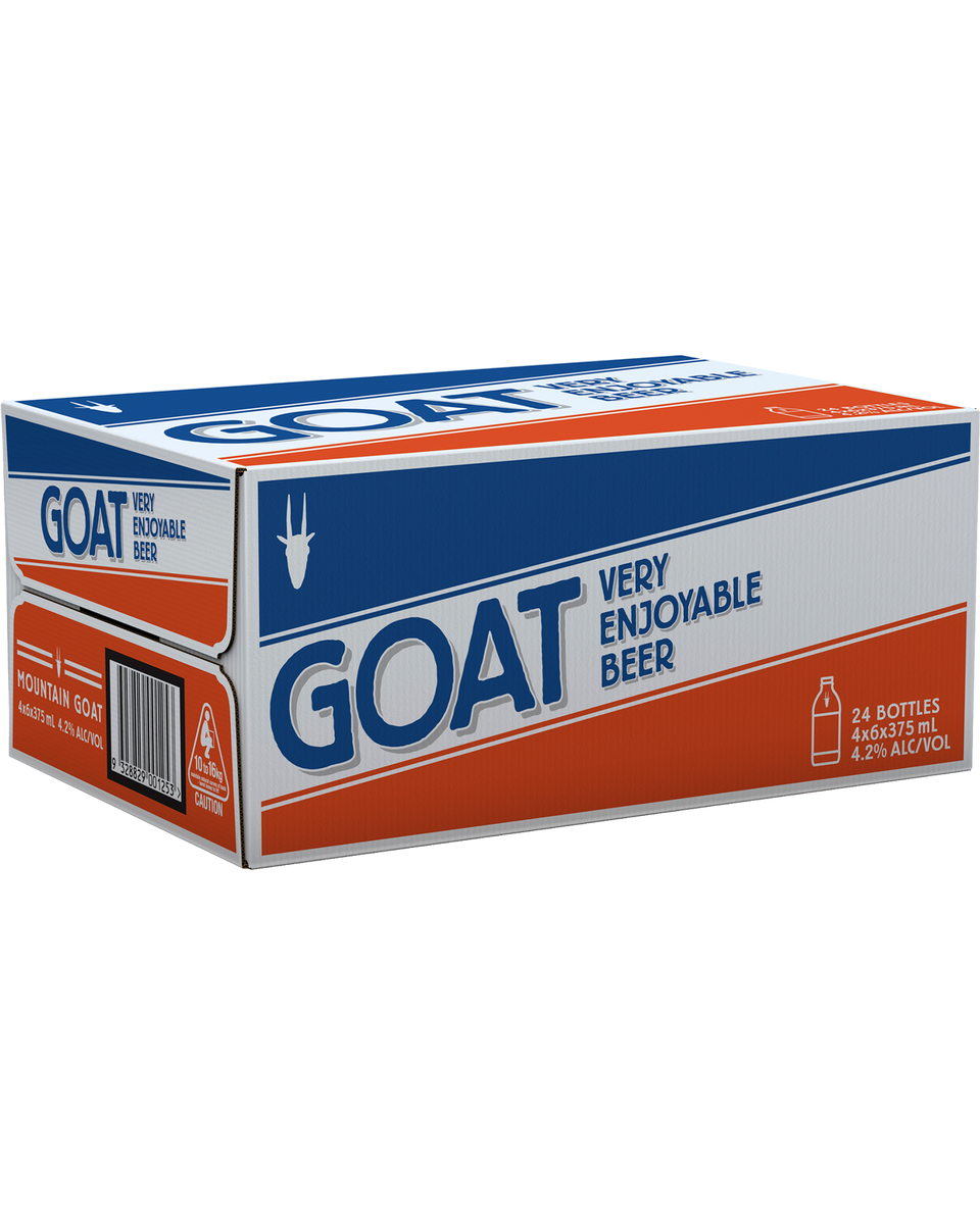 Mountain Goat Very Enjoyable Beer Bottles 375mL – Auzi Liquor